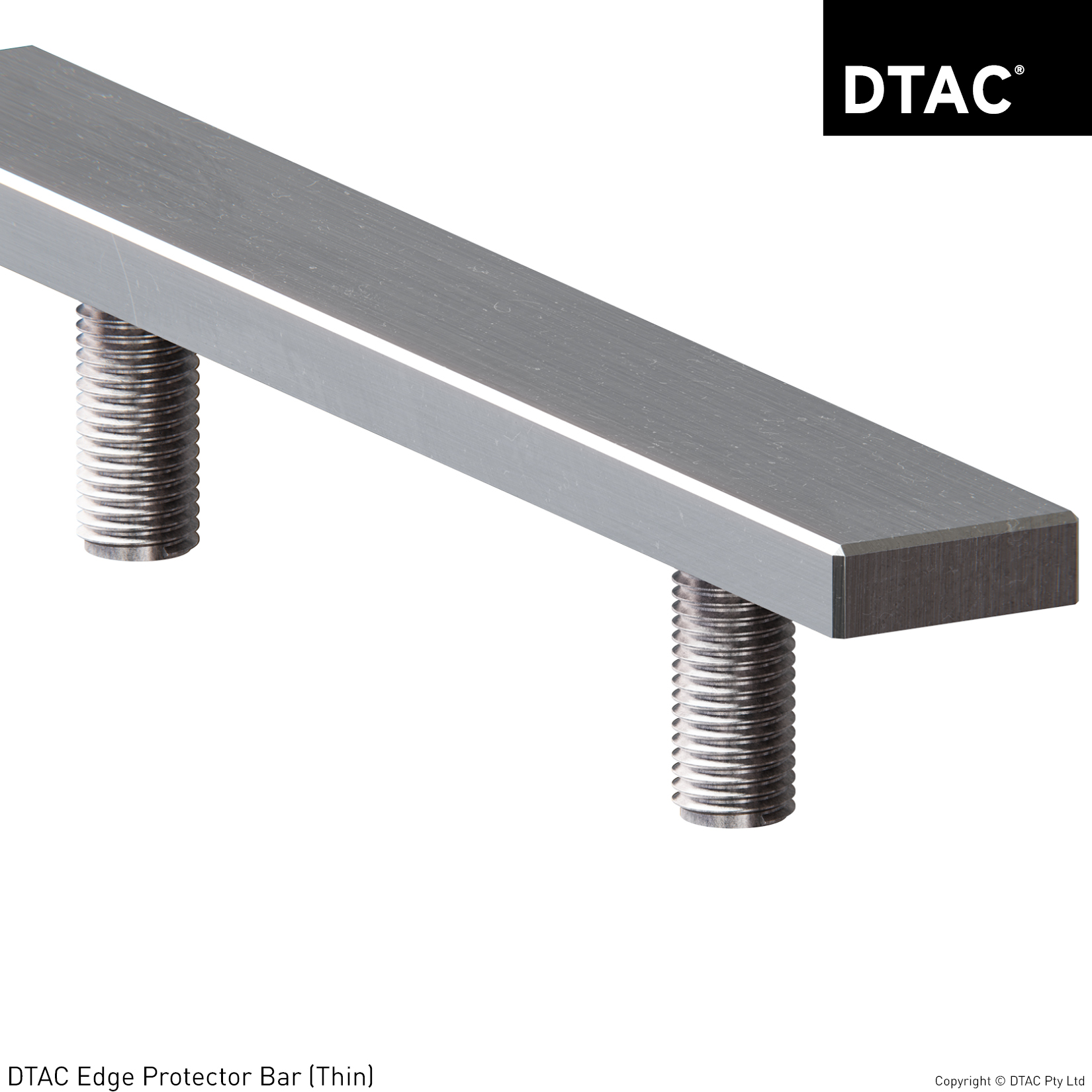 DTAC - DTAC Edge Protector Bar (Stainless Steel)