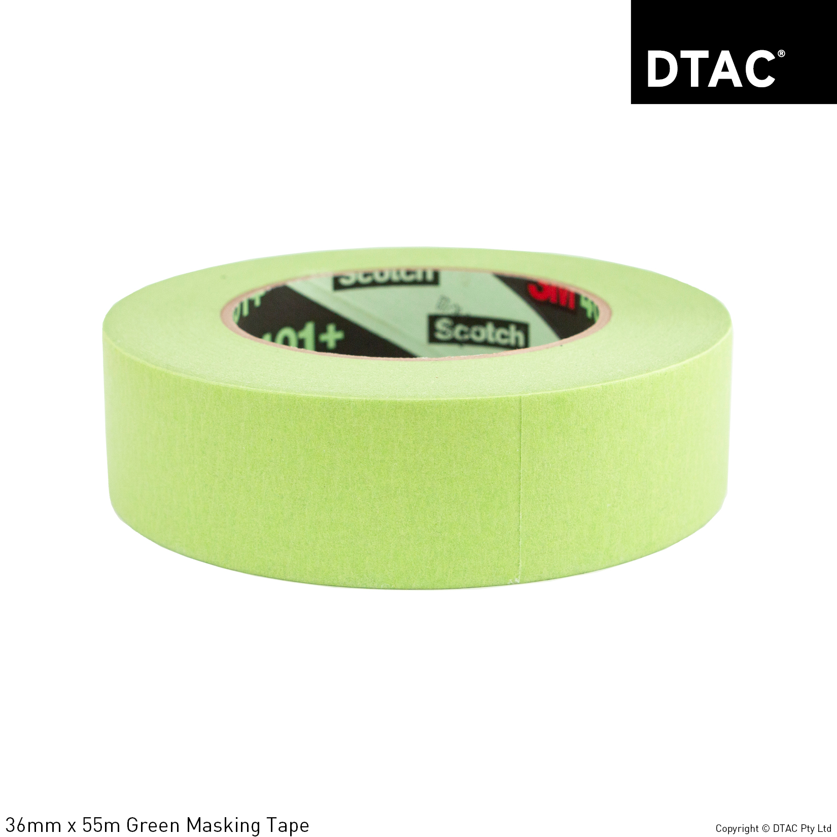 DTAC - 3M - Green Masking Tape 36mm x 55m