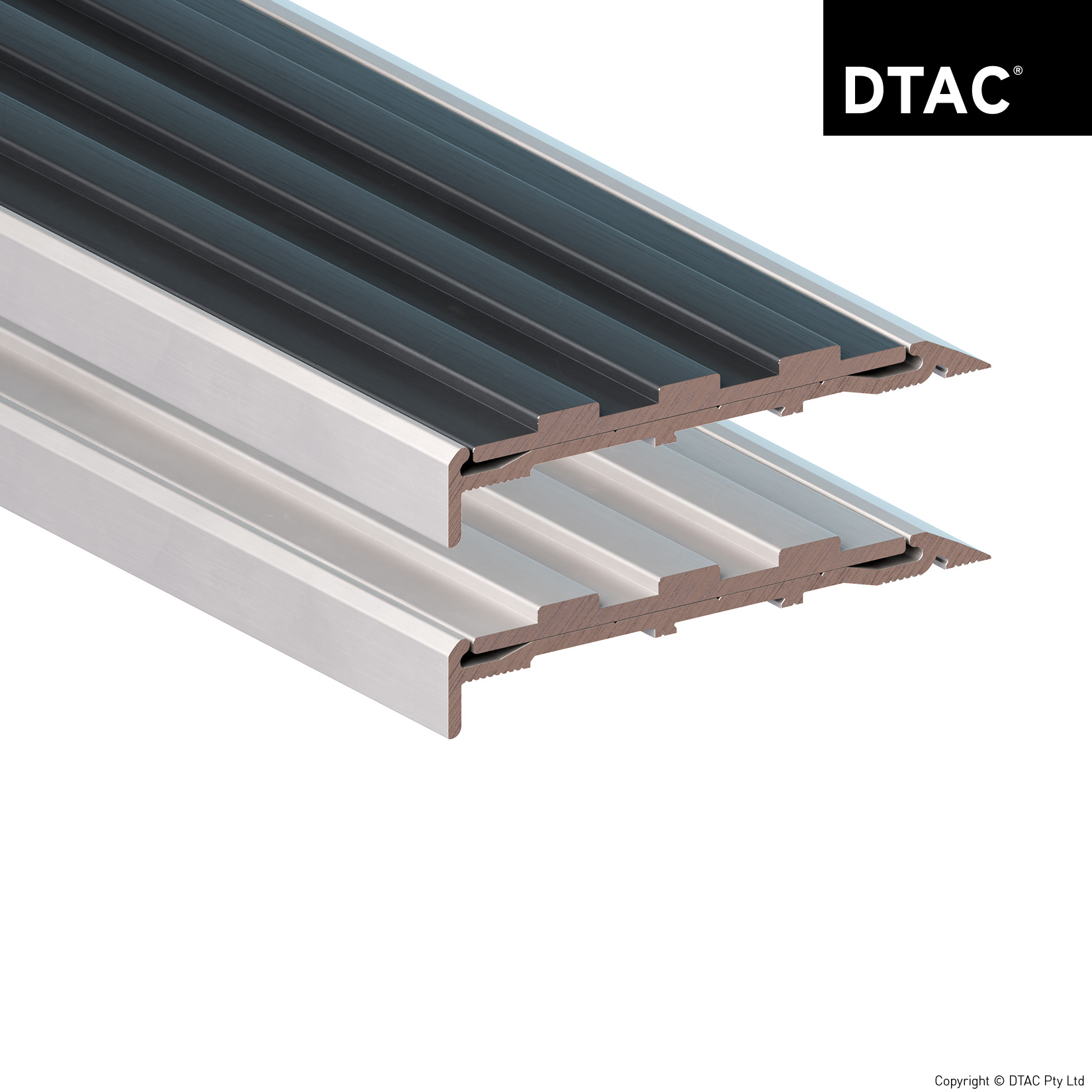 DTAC - DTAC Pemko® Modular + Pinstripe Surface Edging System 10X63X4mm