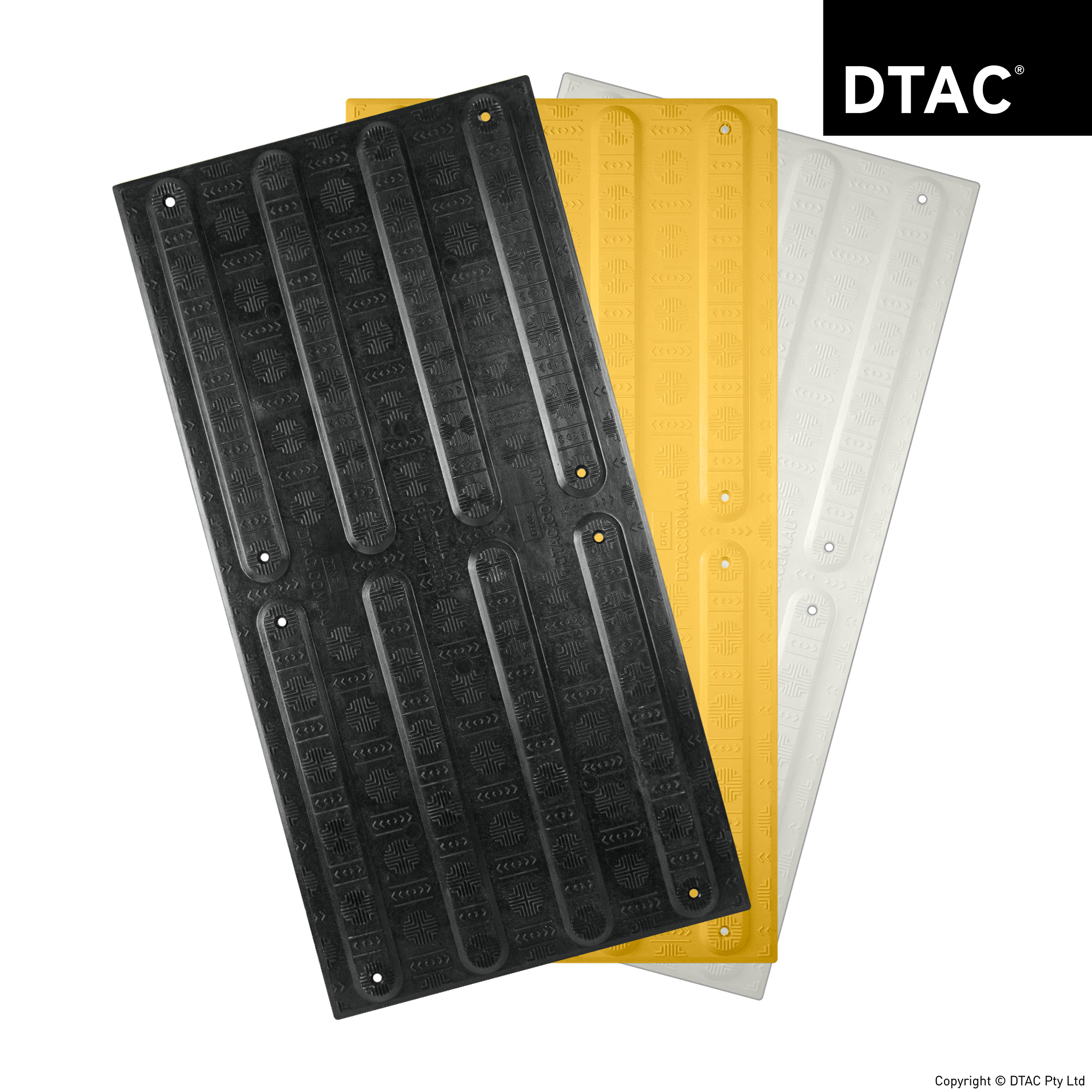 DTAC - Fibreglass Directional Integrated Tactile (300x600mm)